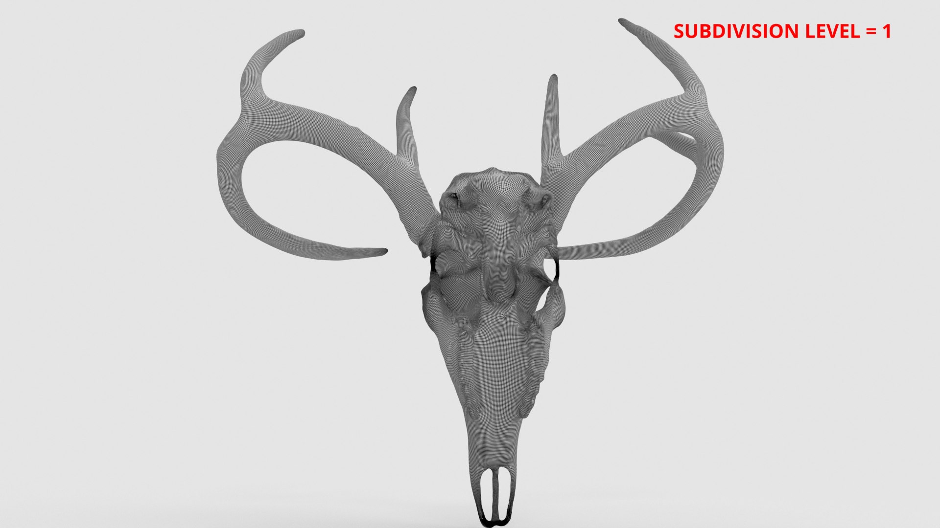 3D Deer Skull Sci-fi Hot Model - TurboSquid 1896291