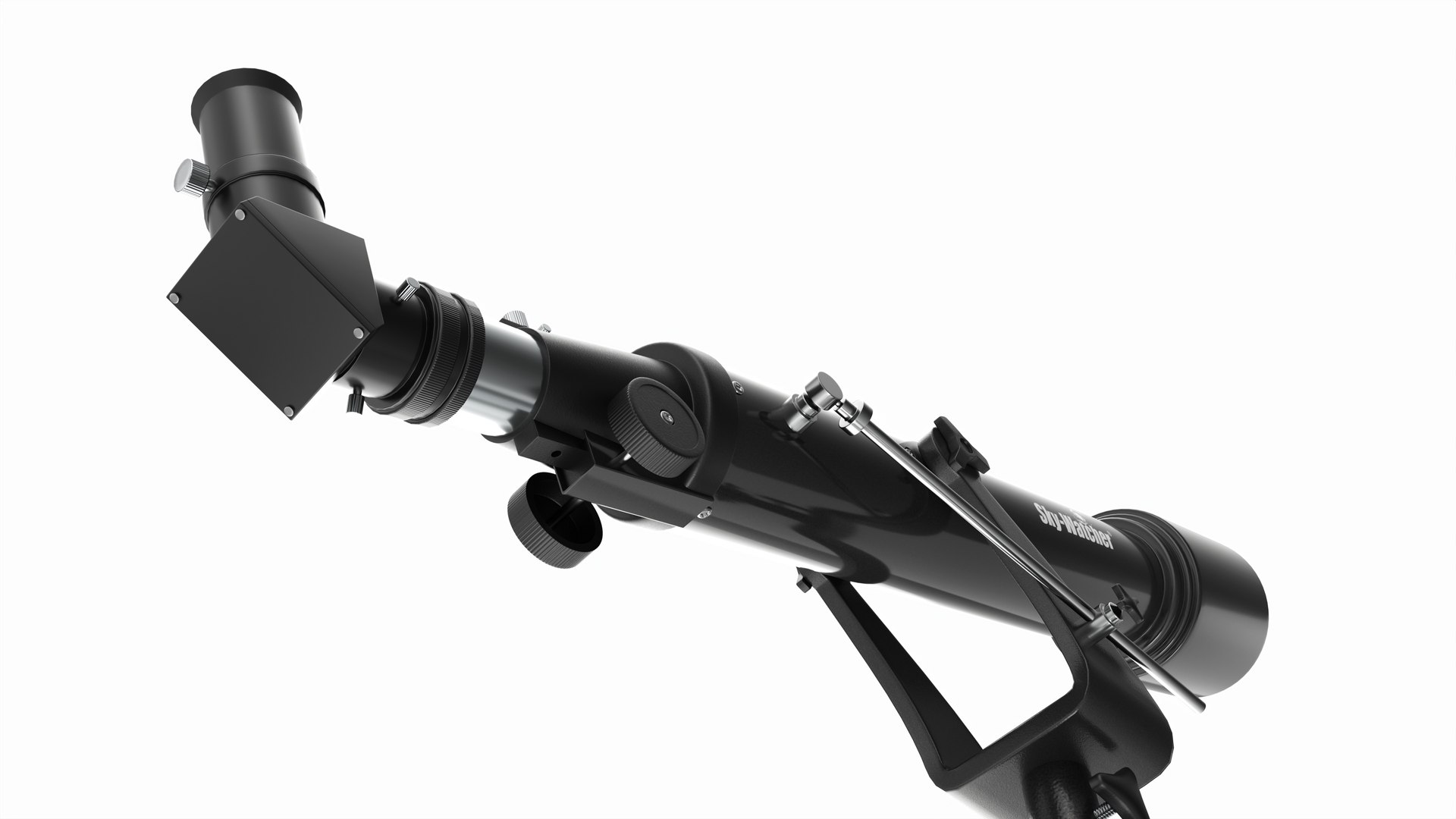 3D Amateur Refractor Telescope With Tripod - TurboSquid 2238131