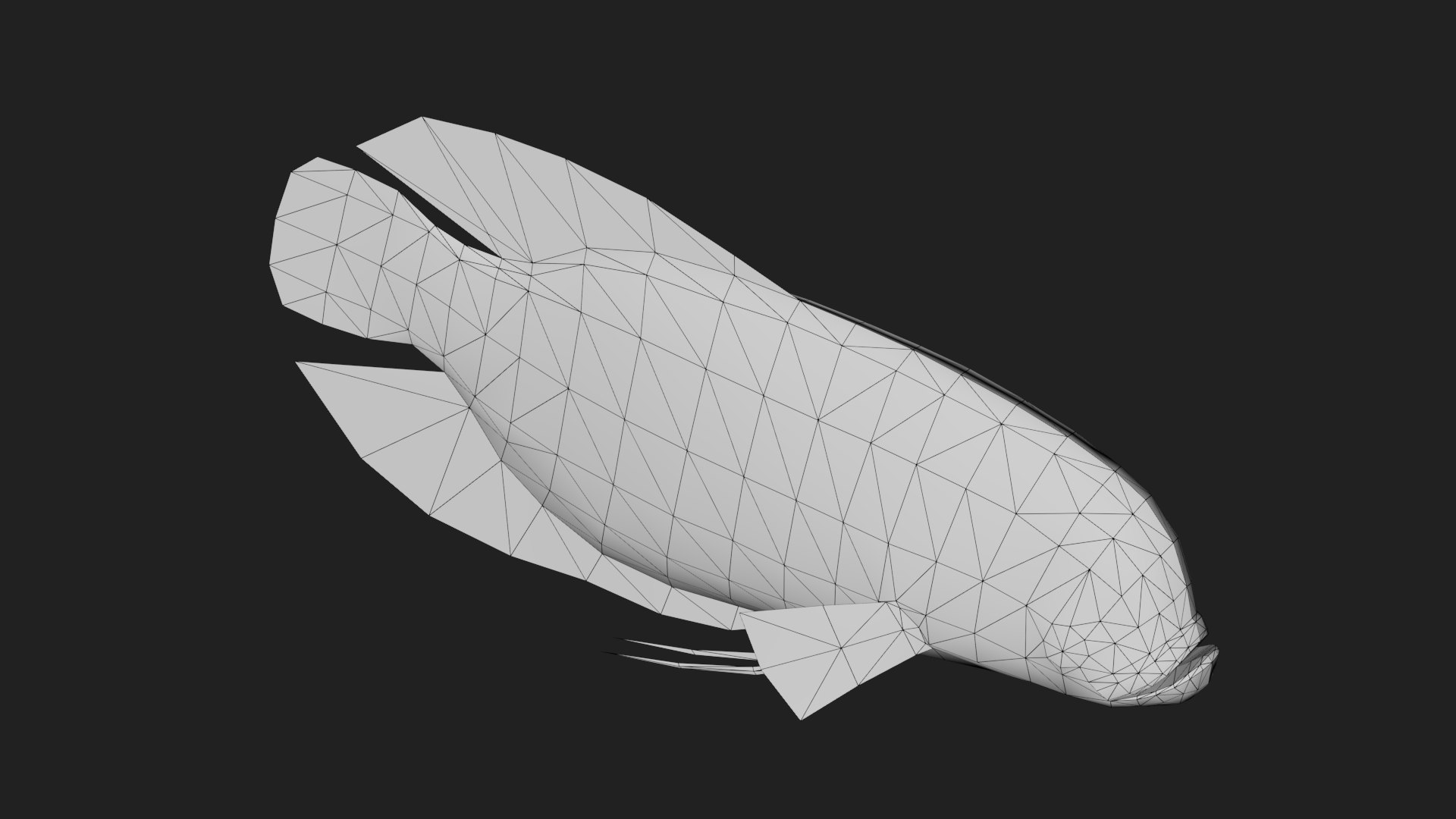 3D Bass Fish Model - TurboSquid 2123265