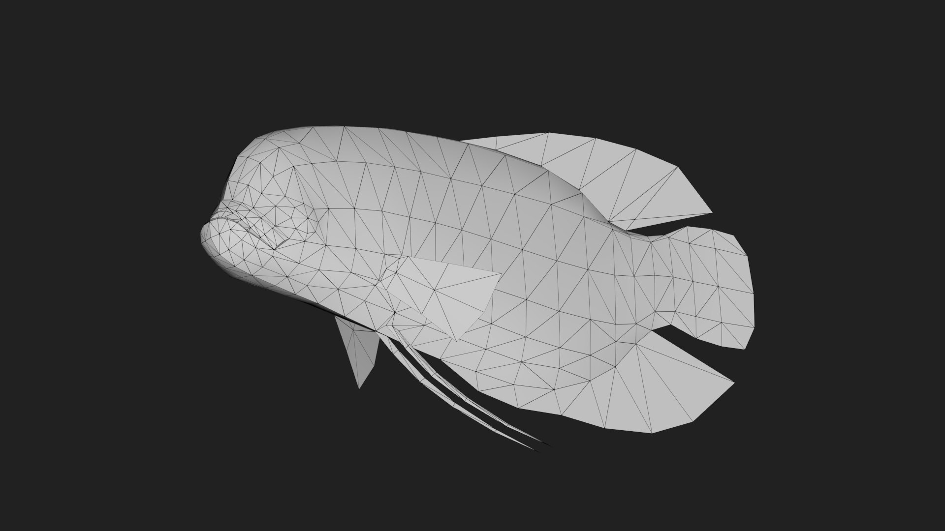 3D Bass Fish Model - TurboSquid 2123265