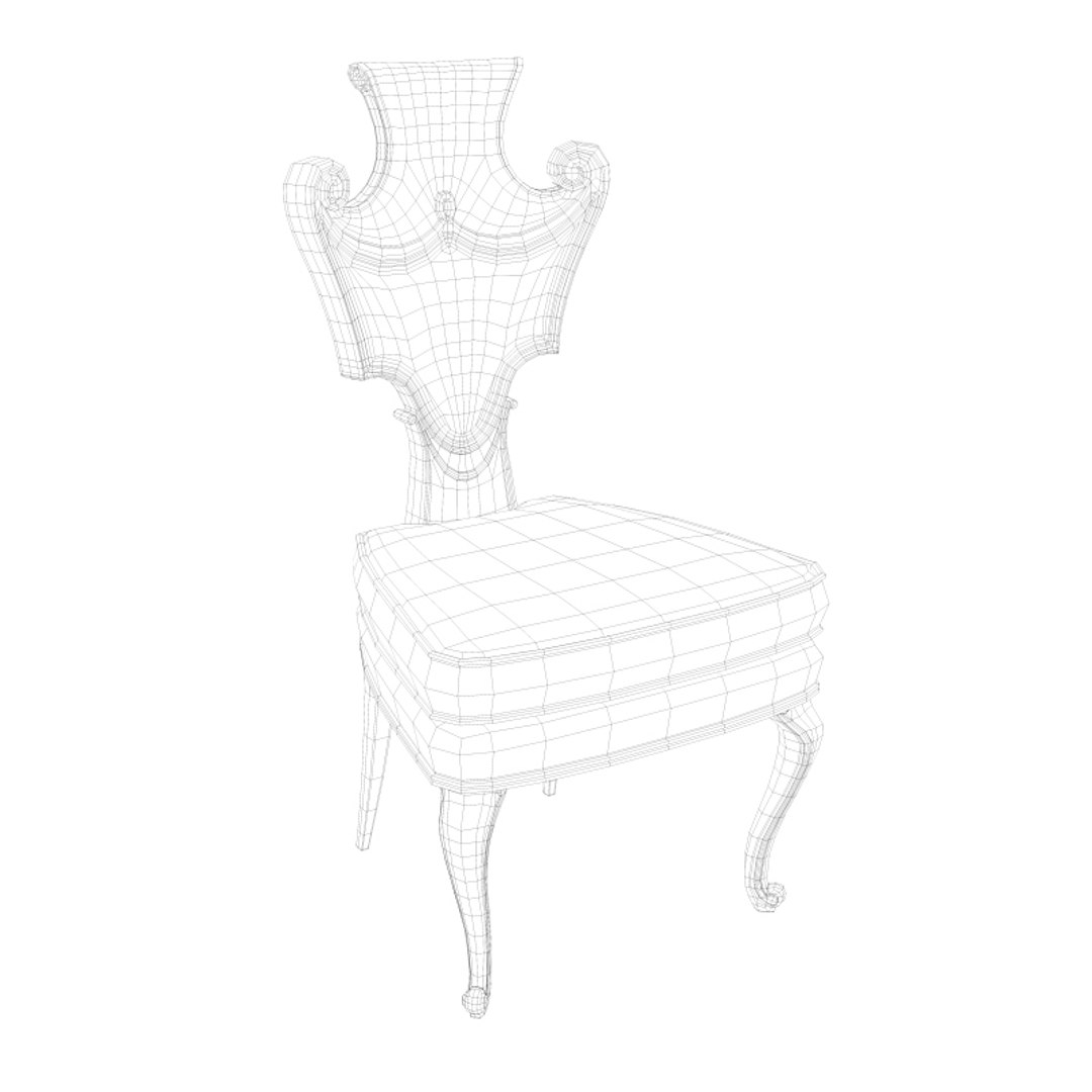 Baroque Chair 3d Max