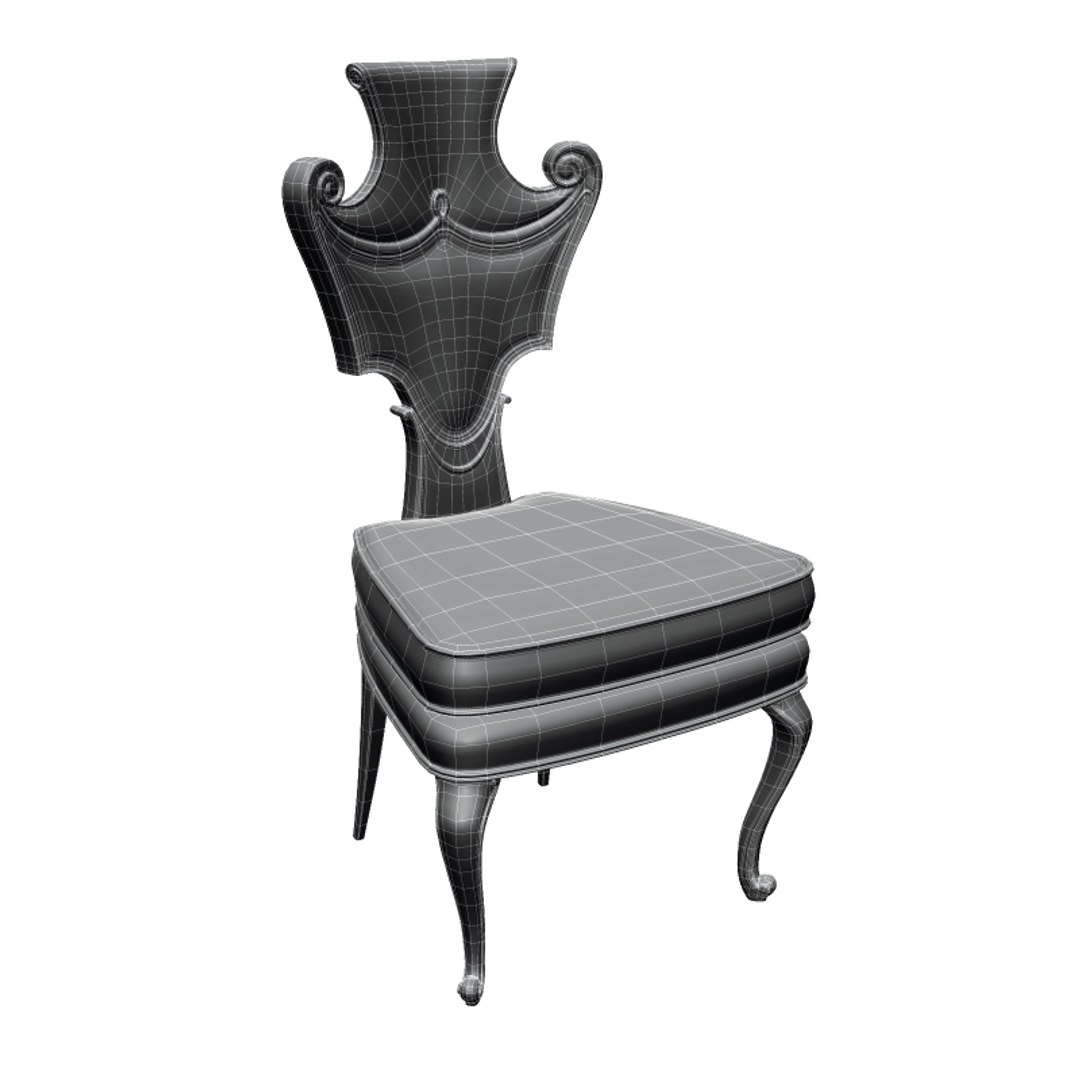 Baroque Chair 3d Max