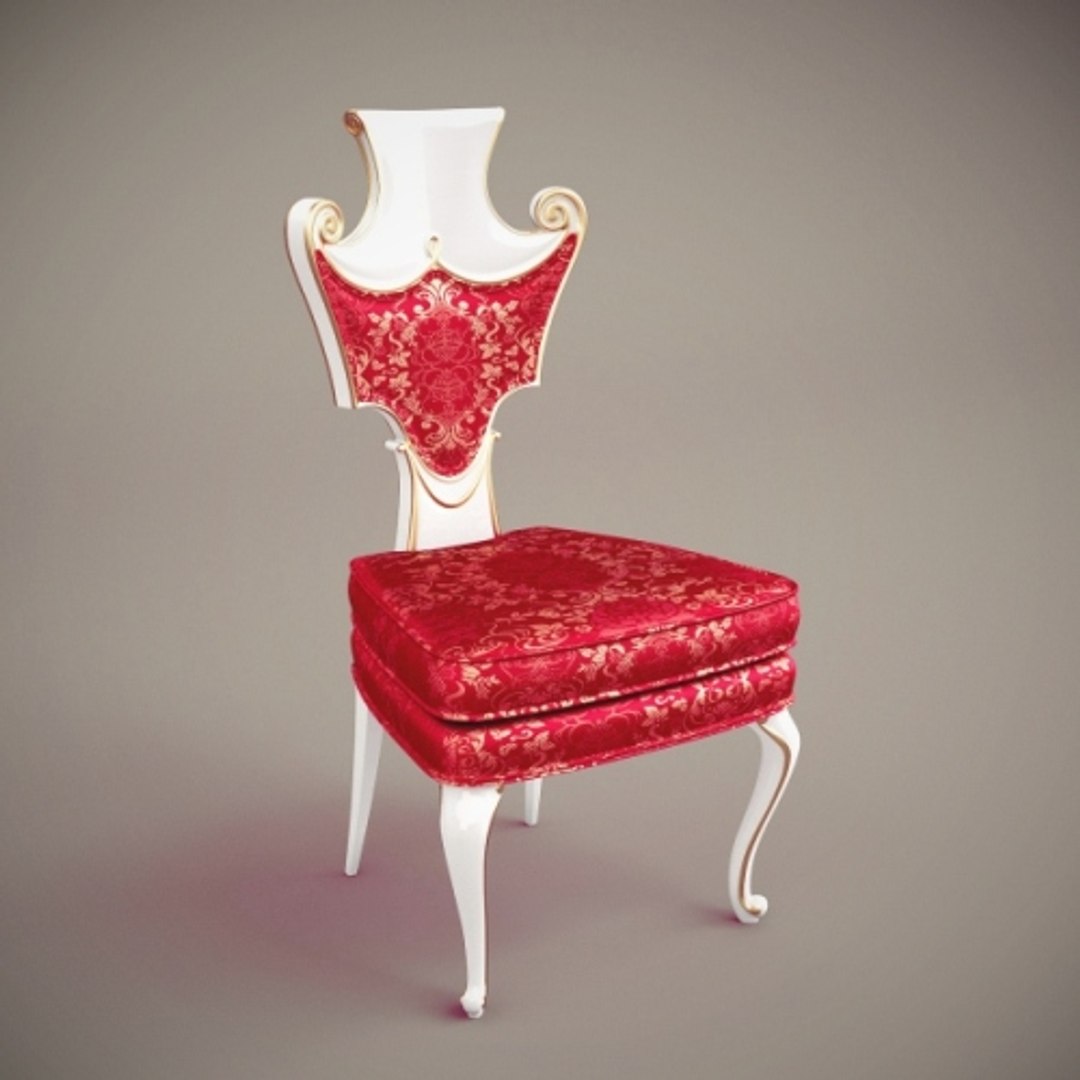 Baroque Chair 3d Max