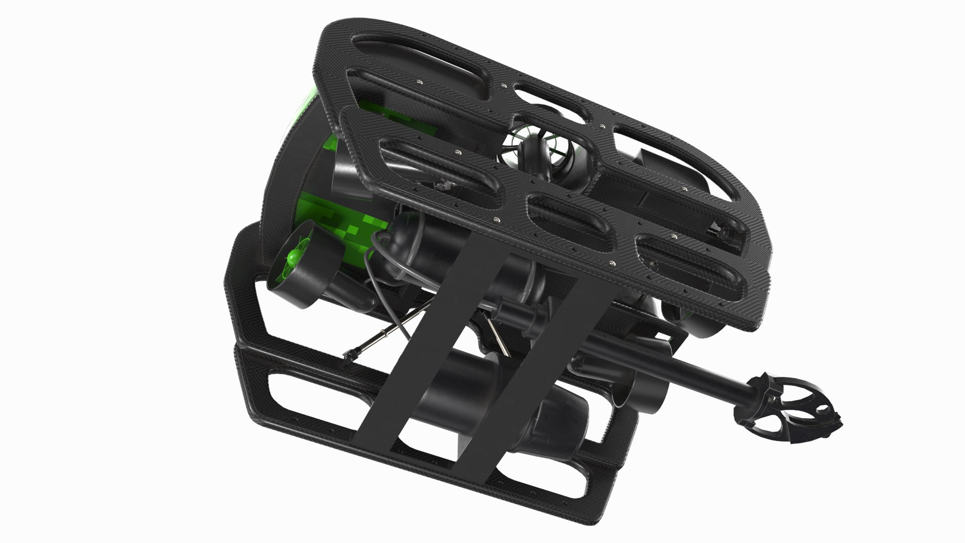 3d Submarine Rov Model