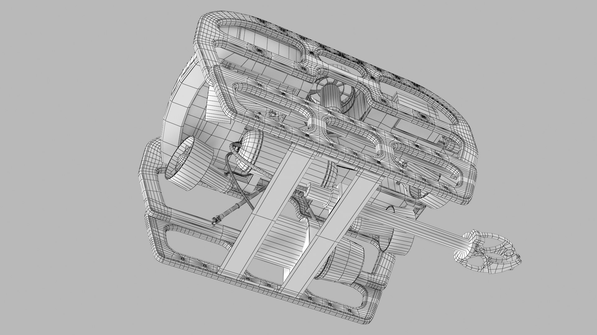 3d Submarine Rov Model