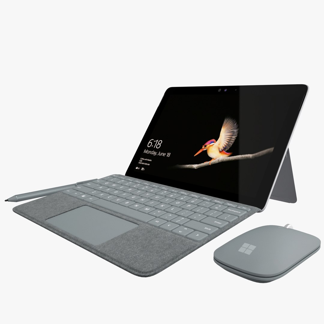 3D Microsoft Surface Keyboard Mouse - TurboSquid 1318717