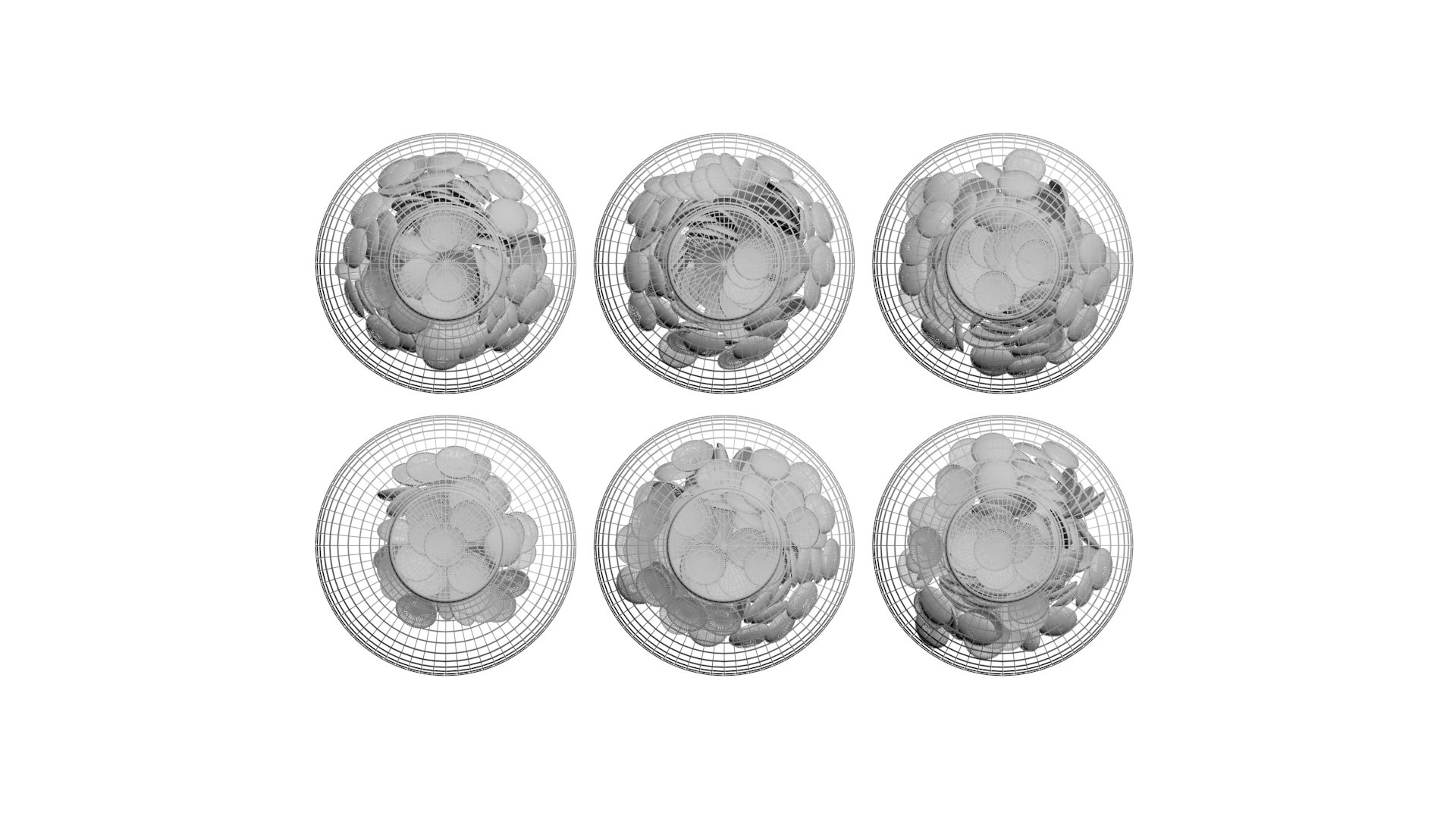 3D Chocolate Chips model - TurboSquid 1822834