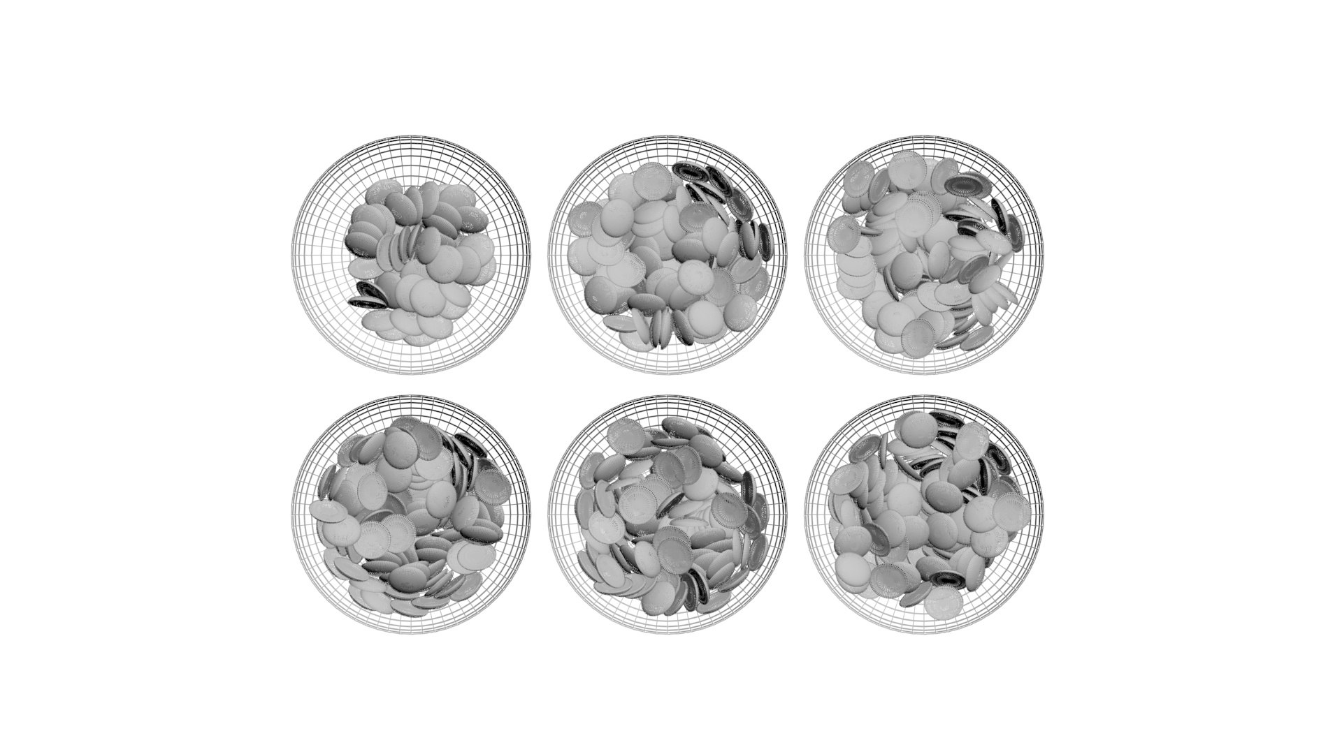 3D Chocolate Chips model - TurboSquid 1822834