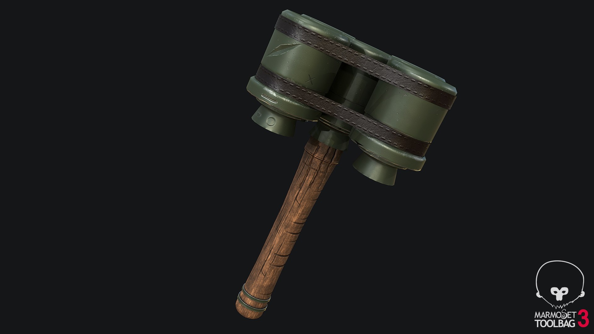 3D Wwii German Grenade Model - TurboSquid 1710648