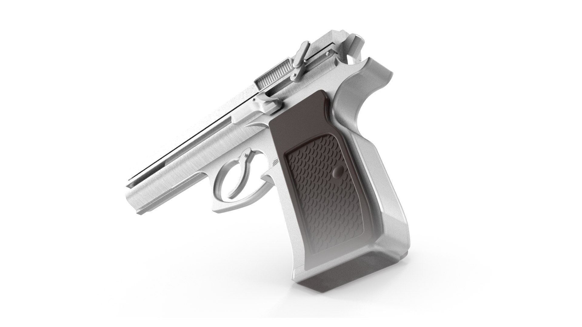 Generic Pistol 3D model - TurboSquid 1967275