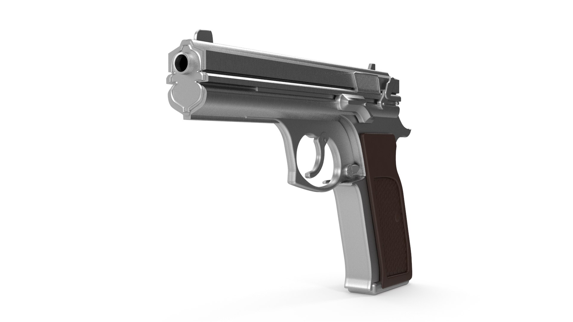 Generic Pistol 3D model - TurboSquid 1967275
