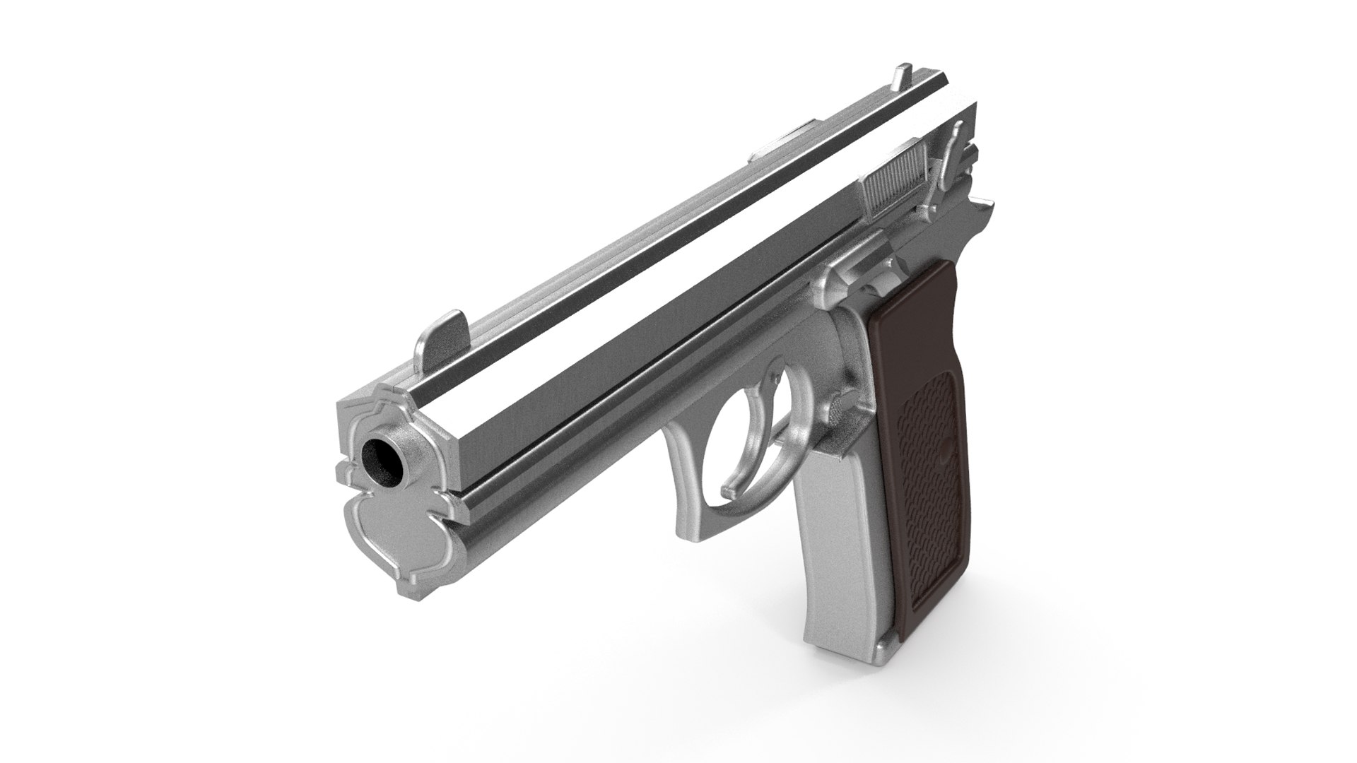 Generic Pistol 3D model - TurboSquid 1967275