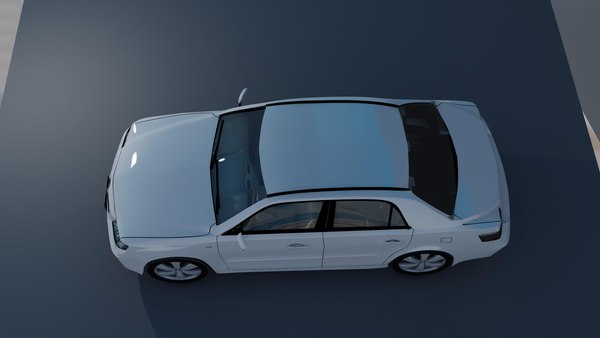 Sedan car 3D model - TurboSquid 2017173