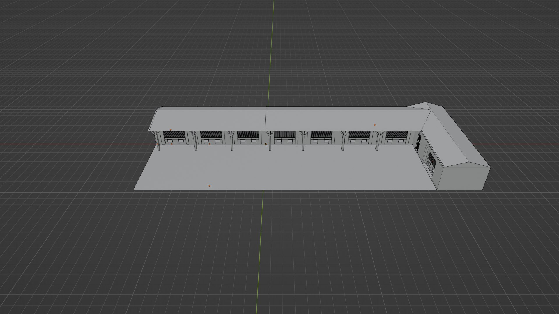 3D Horse Stable - TurboSquid 2159089