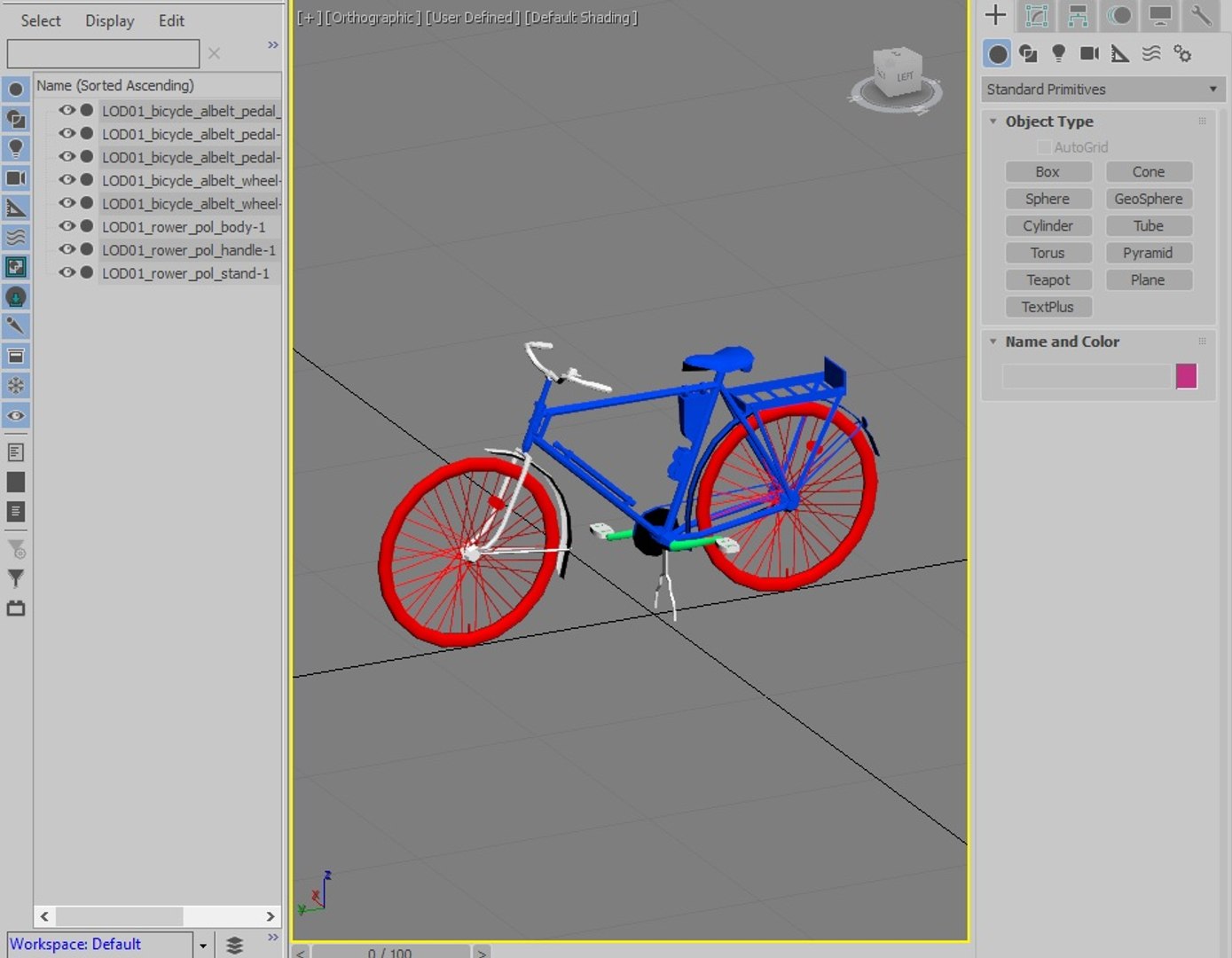 3D Bicycle Army - TurboSquid 1152479