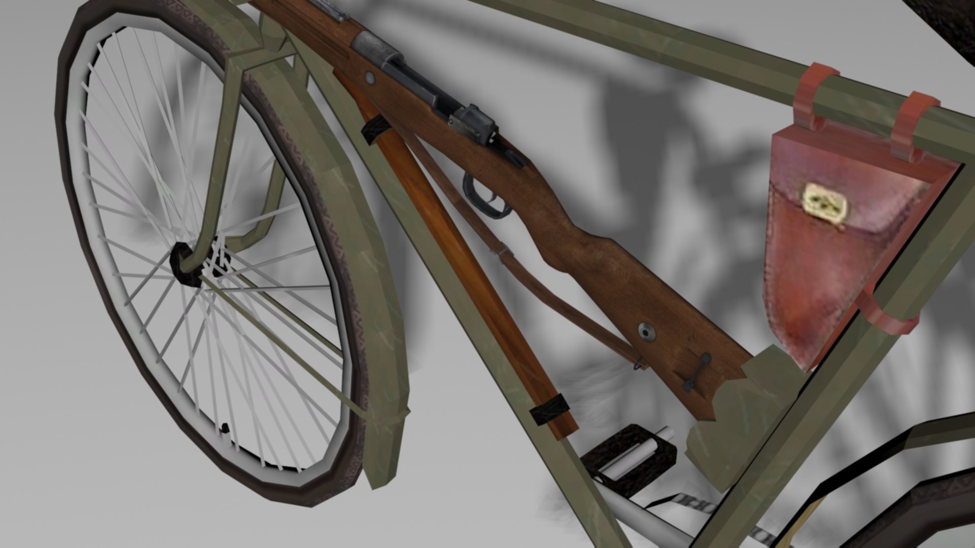 3D Bicycle Army - TurboSquid 1152479