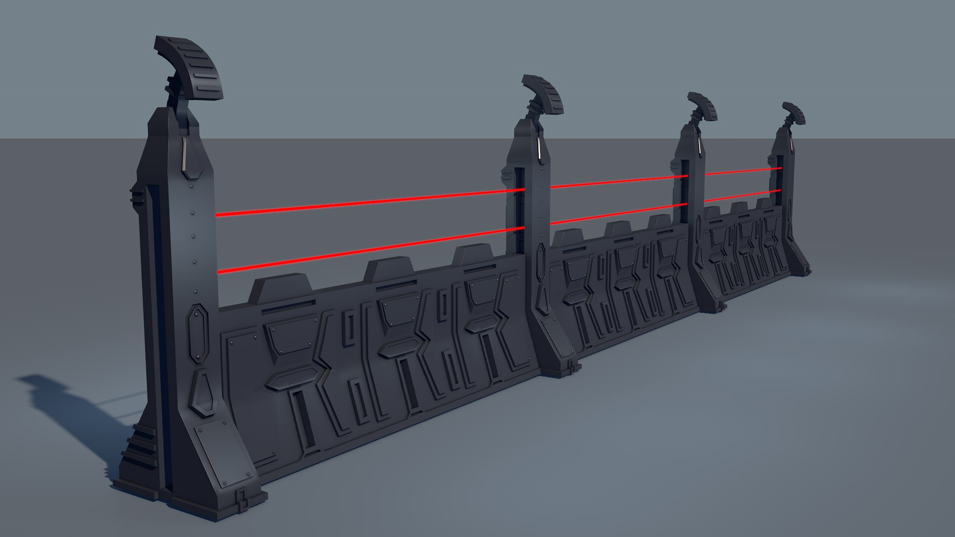 Perimeter Pylon 3D - TurboSquid 2417868