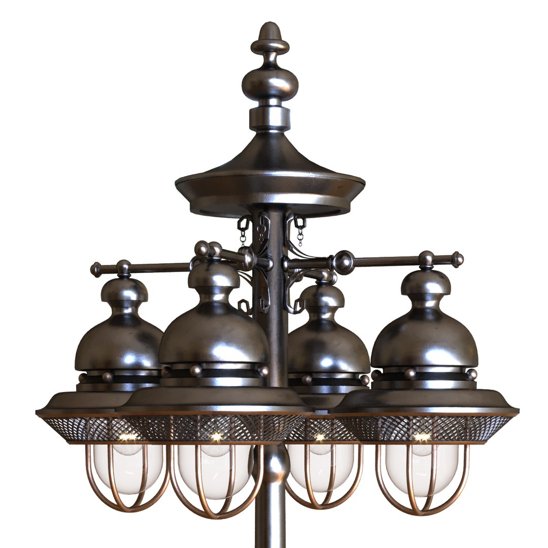 3D Exterior Light Set 002 Model - TurboSquid 1765004