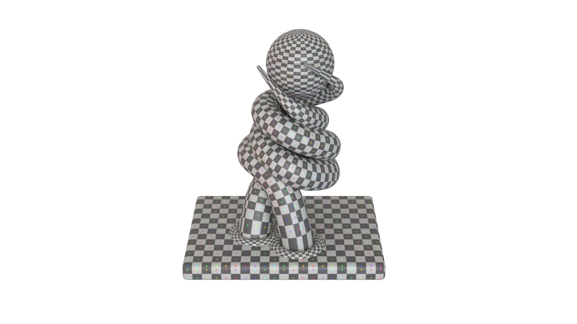 Modern Sculpture 3D - TurboSquid 2221870