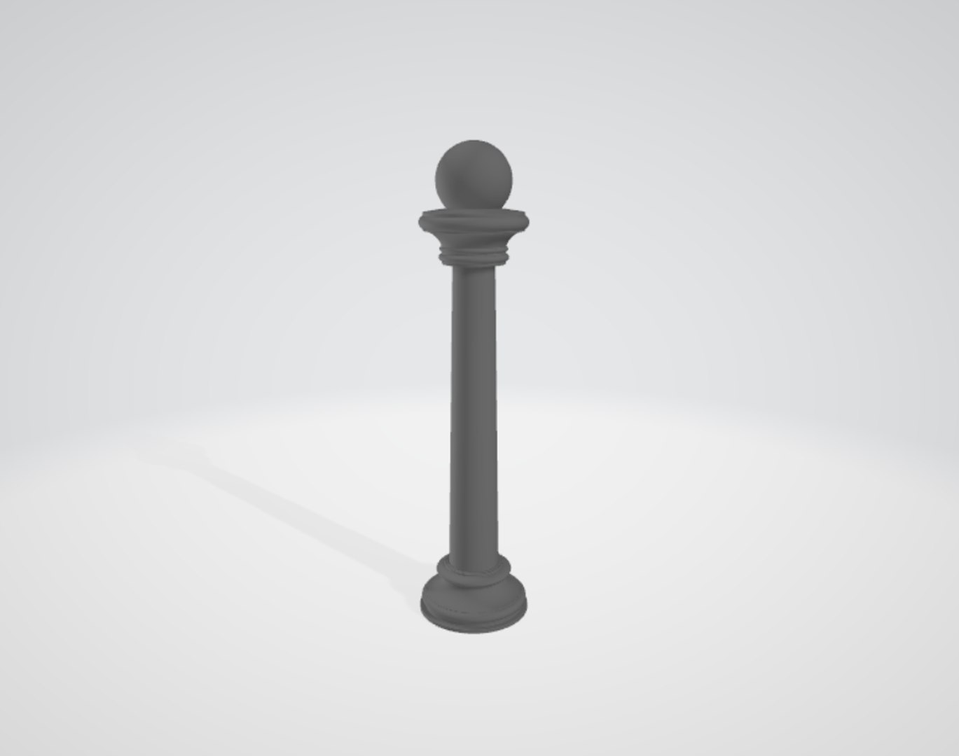 3D artificial pillar - TurboSquid 1479028