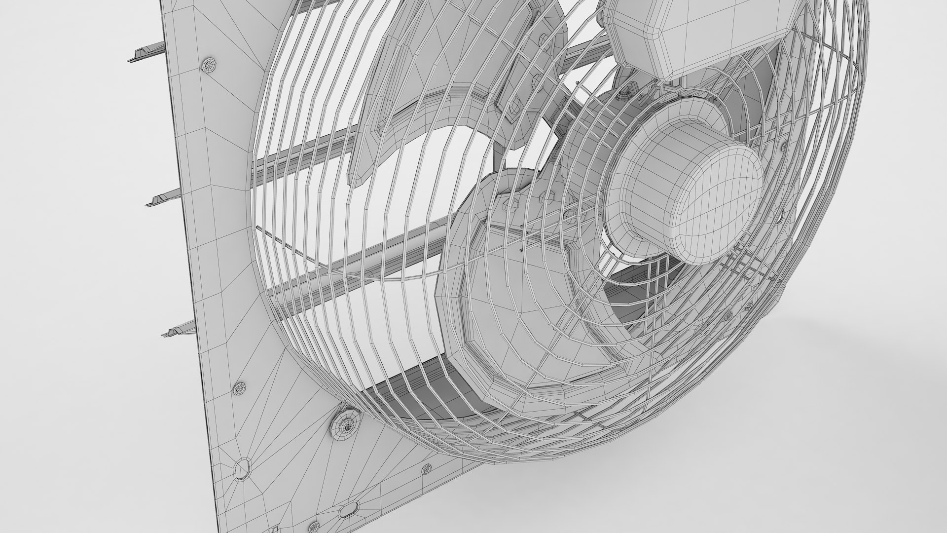 Shutter Exhaust Fan 01 Model - TurboSquid 2400311