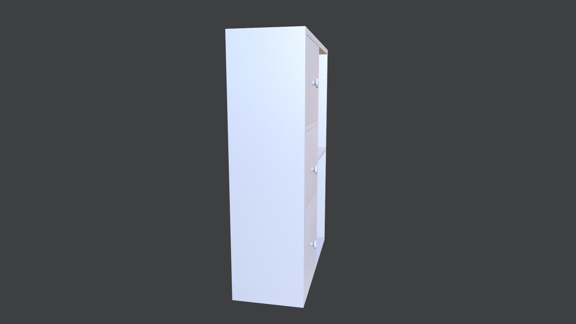 Wooden Almirah 3D - TurboSquid 2010771