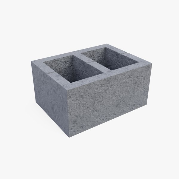 Free 3D Cinder-Block Models | TurboSquid