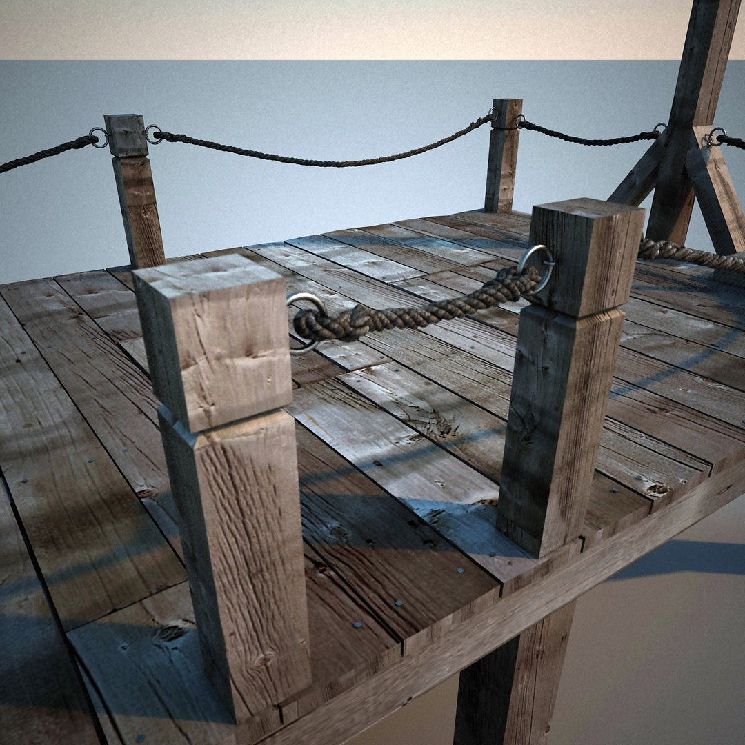 3ds Max Medieval Gallows