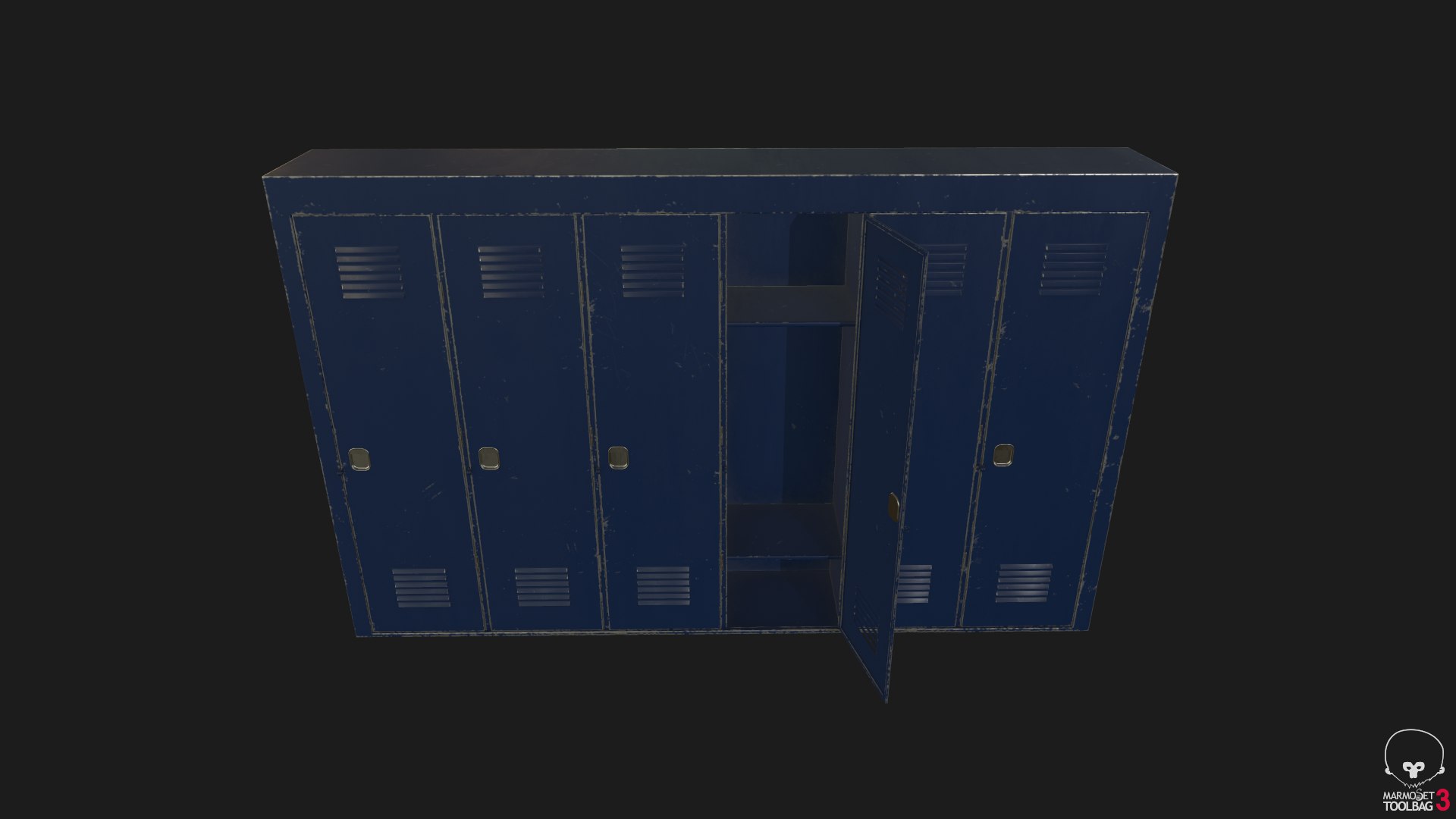 3D locker - TurboSquid 1669128