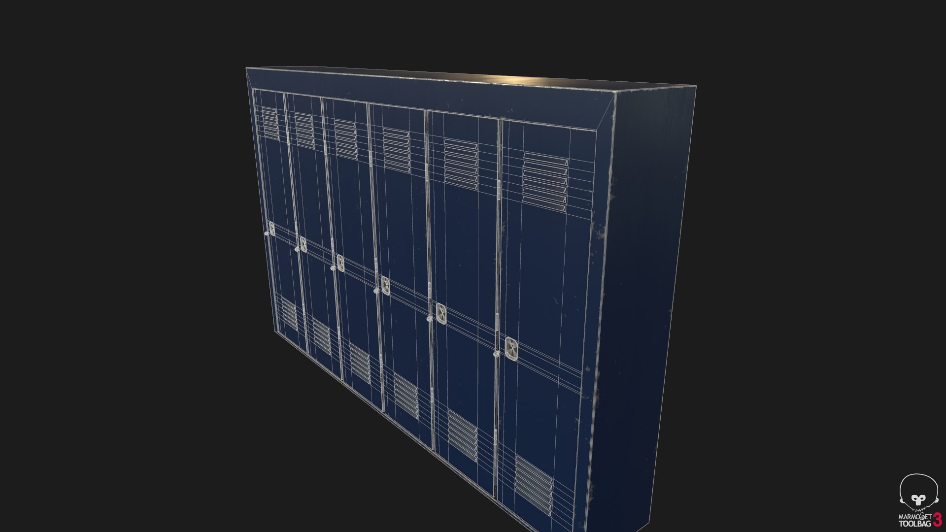 3D locker - TurboSquid 1669128