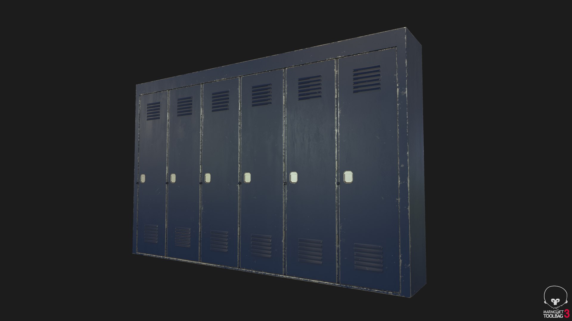 3D locker - TurboSquid 1669128