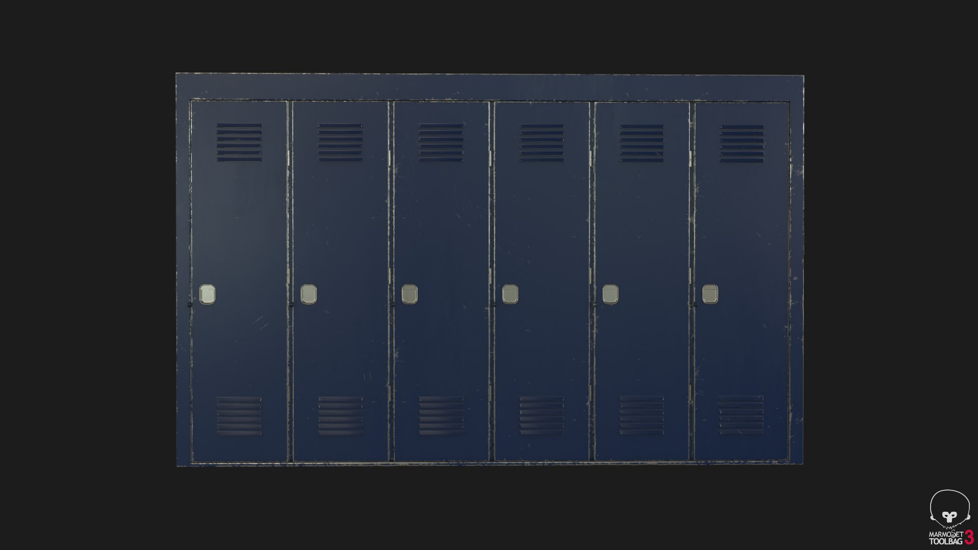 3D locker - TurboSquid 1669128