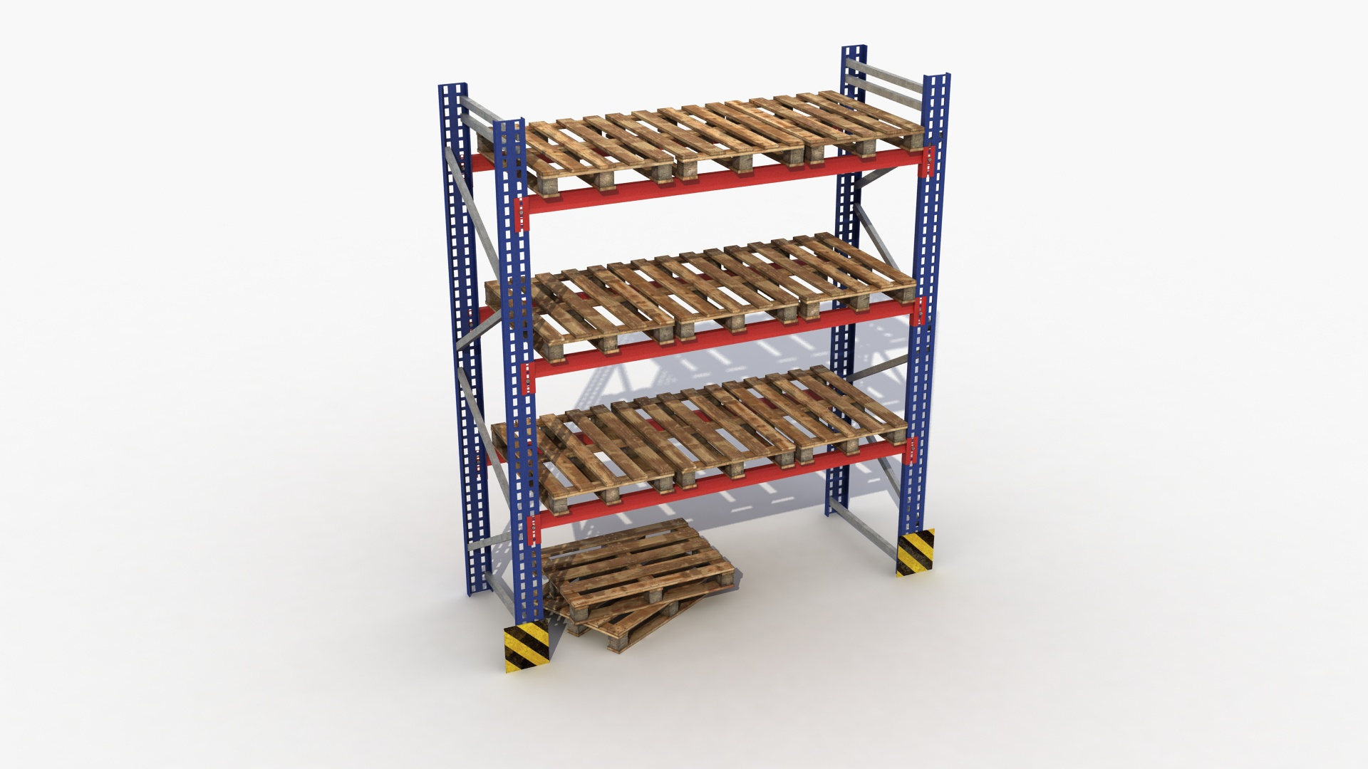 Warehouse Rack 3D Model - TurboSquid 1625768