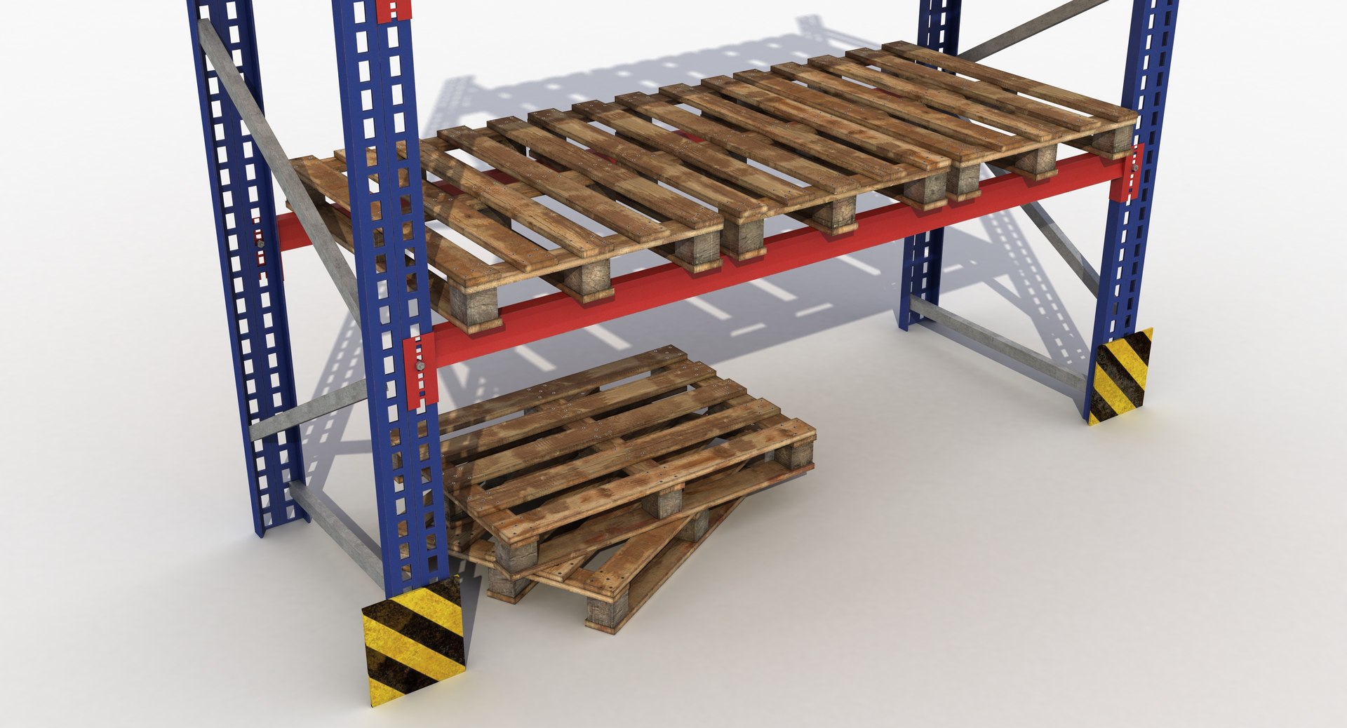 Warehouse Rack 3D Model - TurboSquid 1625768