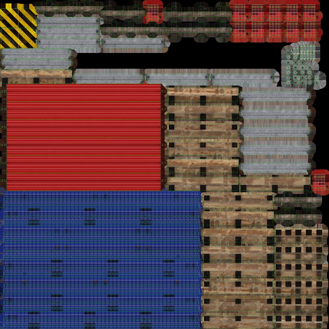 Warehouse Rack 3D Model - TurboSquid 1625768