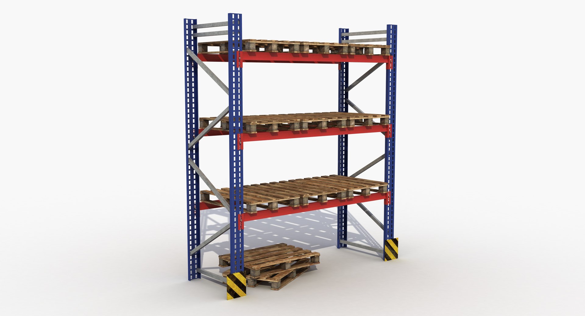 Warehouse Rack 3D Model - TurboSquid 1625768