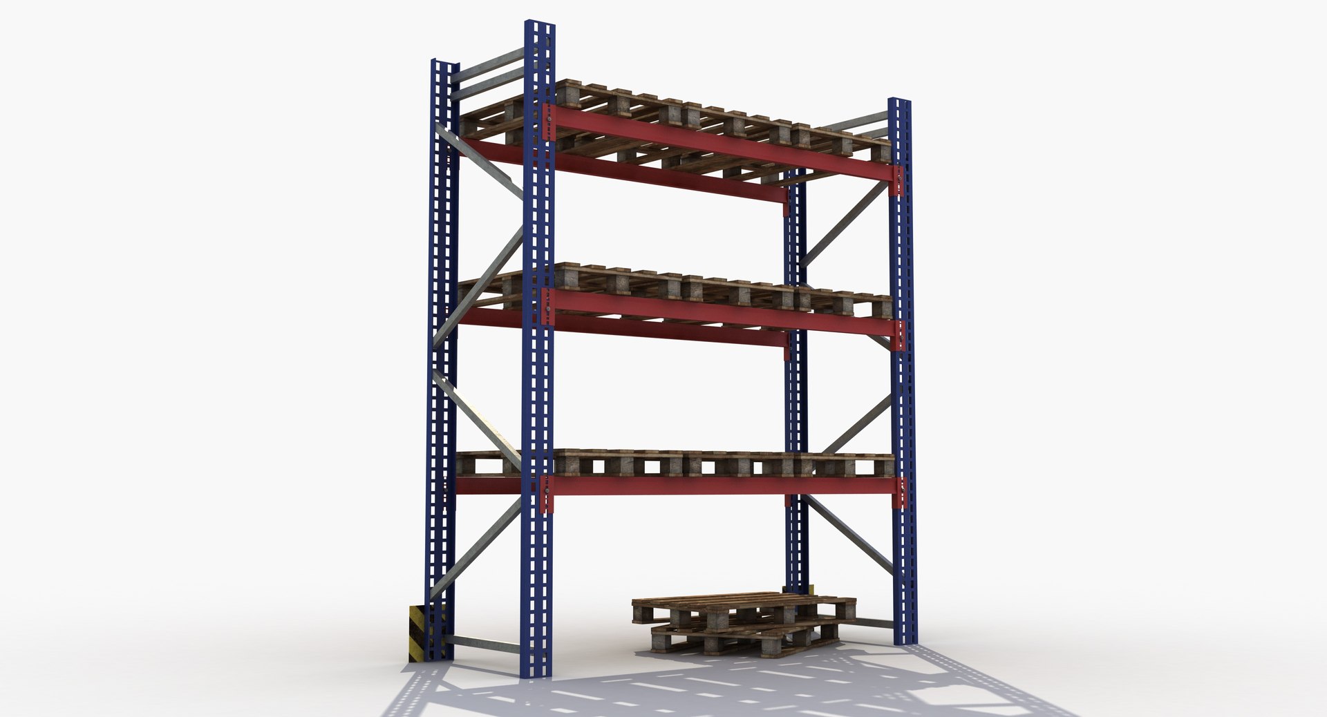 Warehouse Rack 3D Model - TurboSquid 1625768