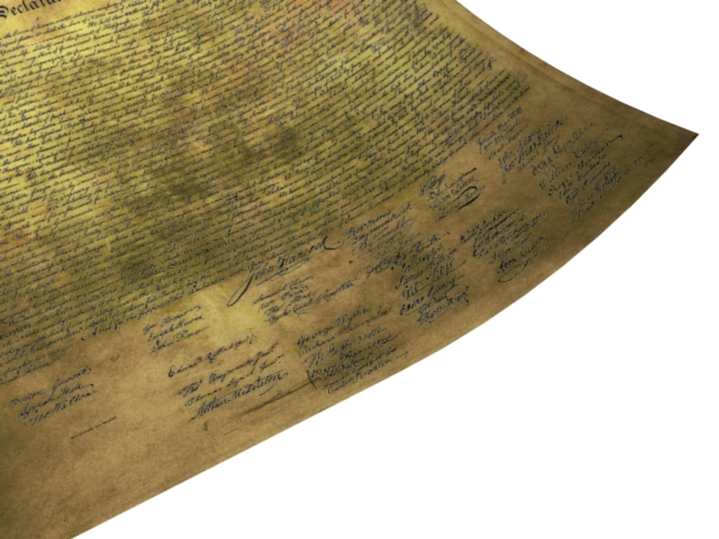 3d Model Declaration Paper Document