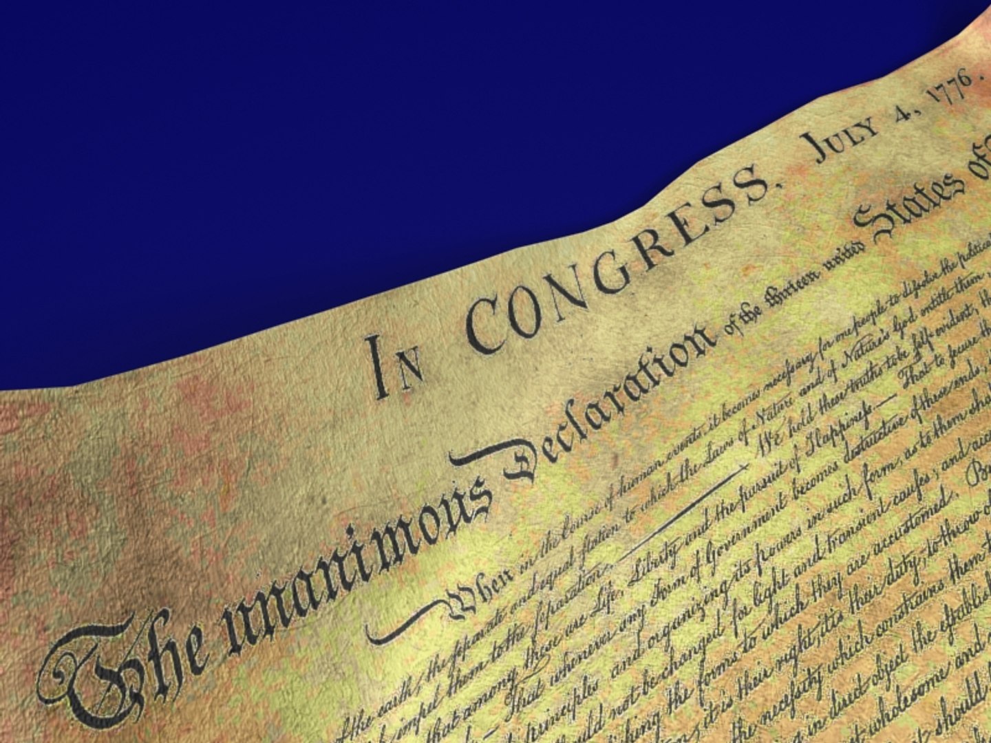 3d Model Declaration Paper Document