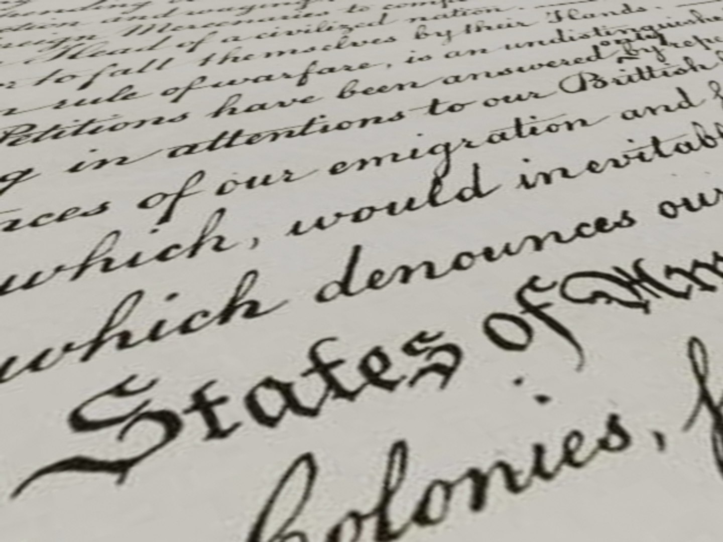 3d Model Declaration Paper Document