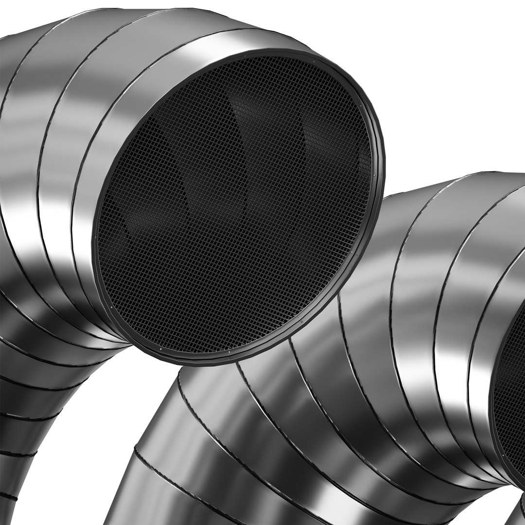 3D Ventilation Pipe Model - TurboSquid 2226937