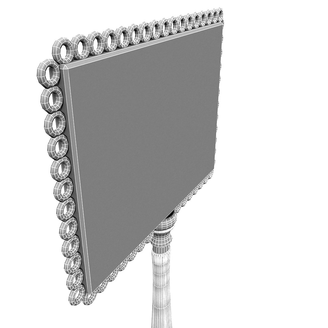 Metal Sign 3d Model