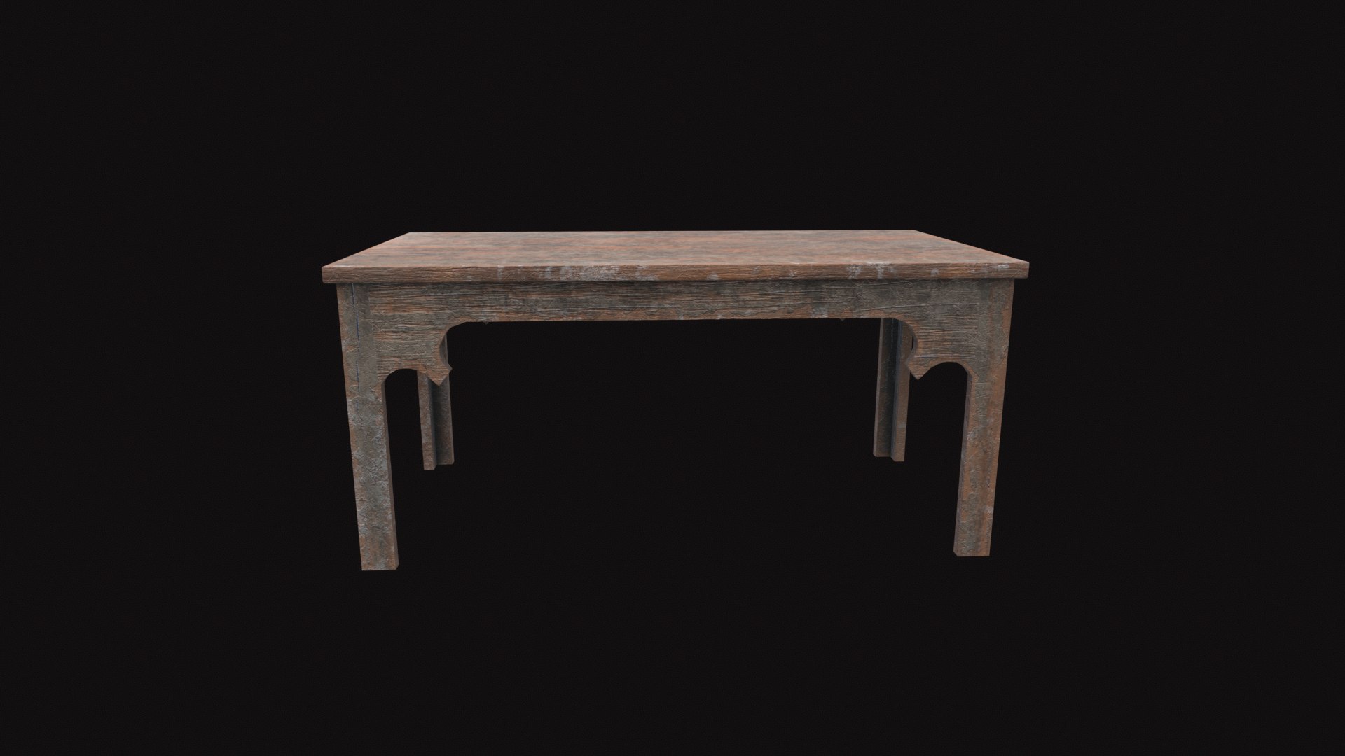 Medieval Table 3D - TurboSquid 2322078