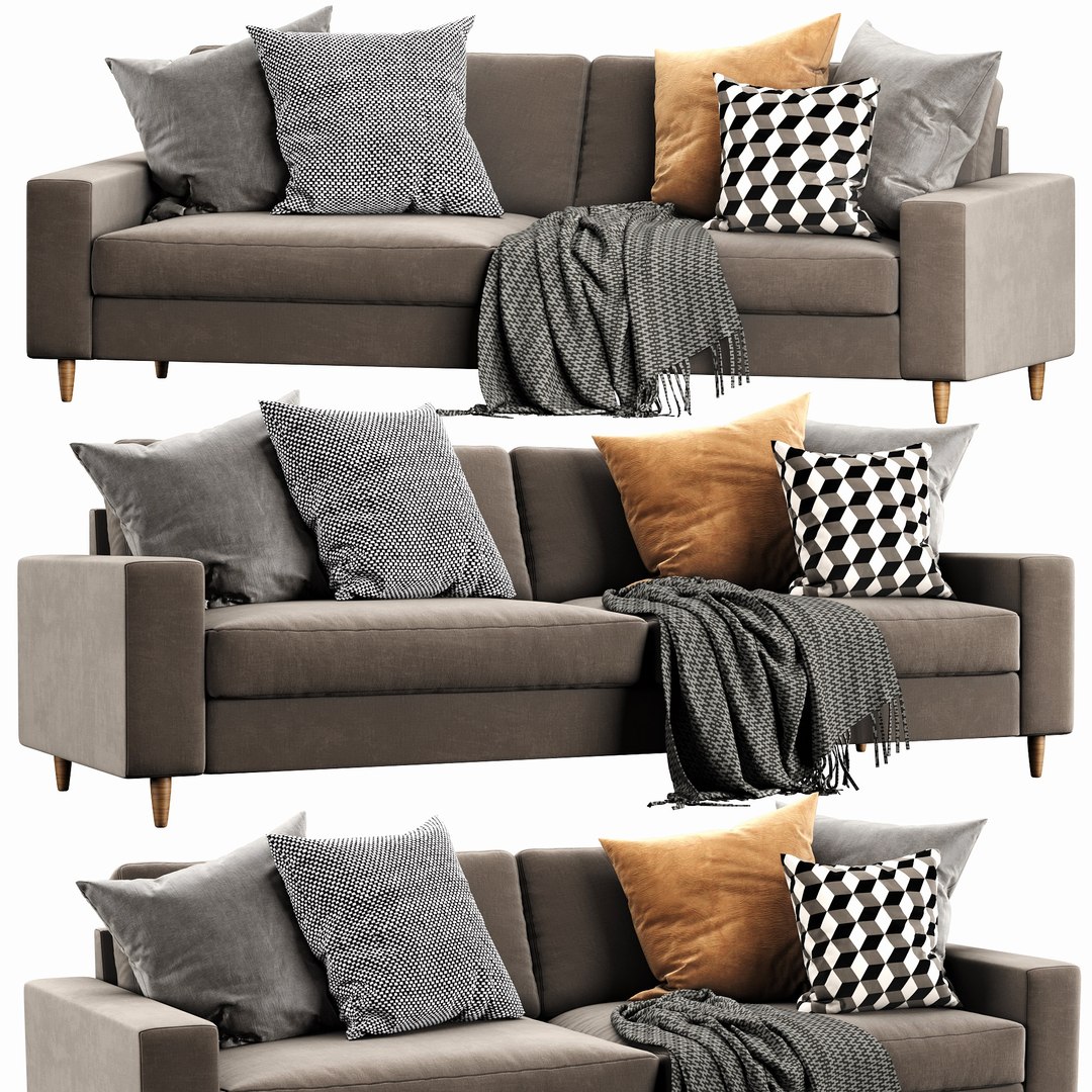3D Boconcept Indivi 3 Seater Model - TurboSquid 1667529