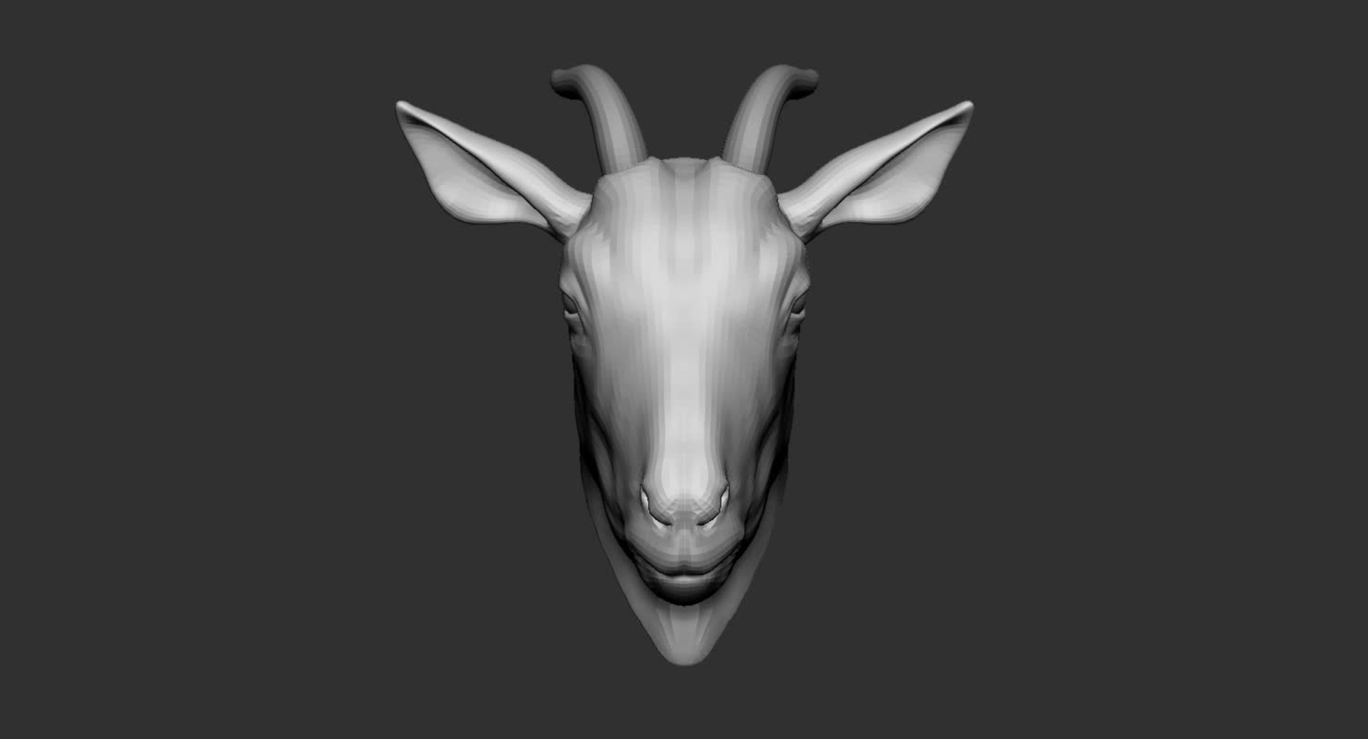 Goat Head Base 3D Model - TurboSquid 1680024