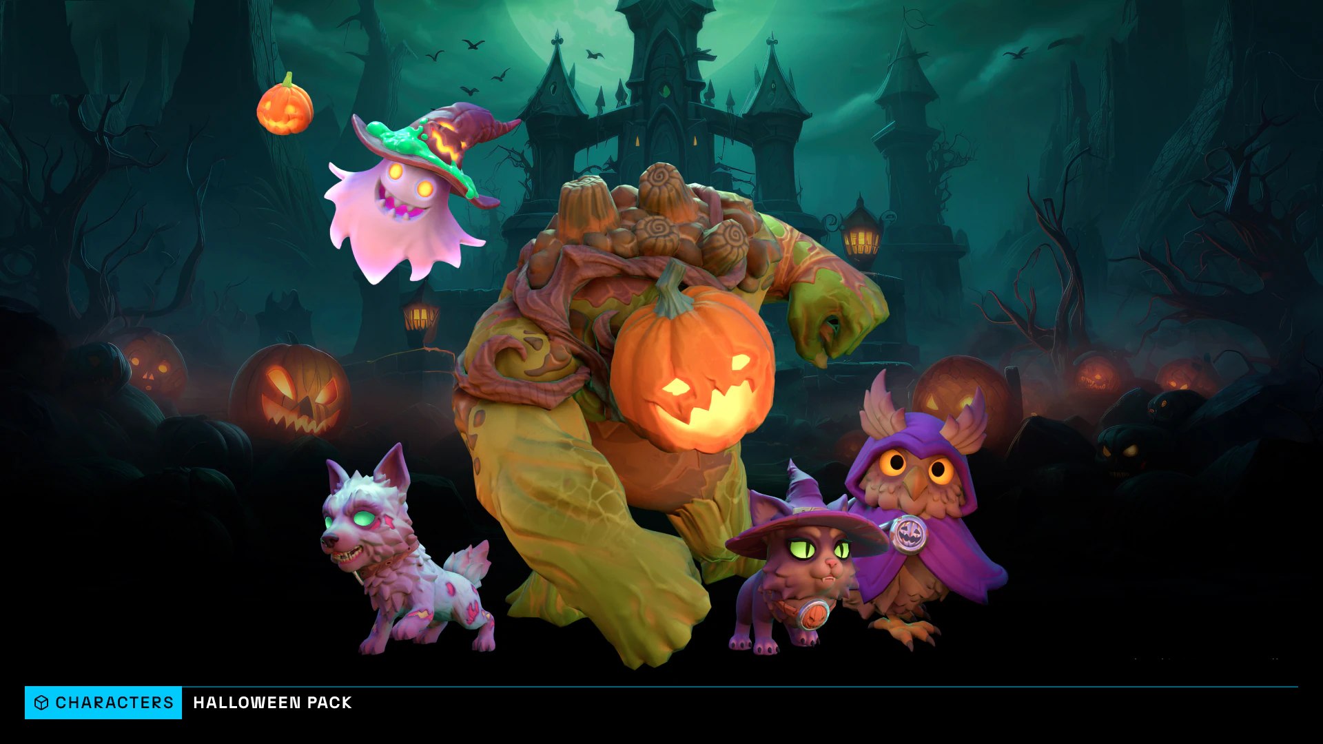 Stylized Halloween Pack 3D Model - TurboSquid 2218581