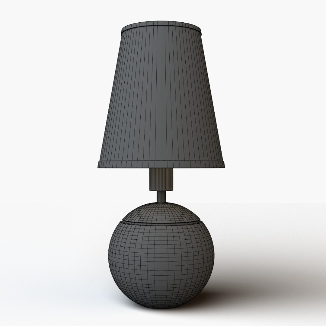 3d model lamp light