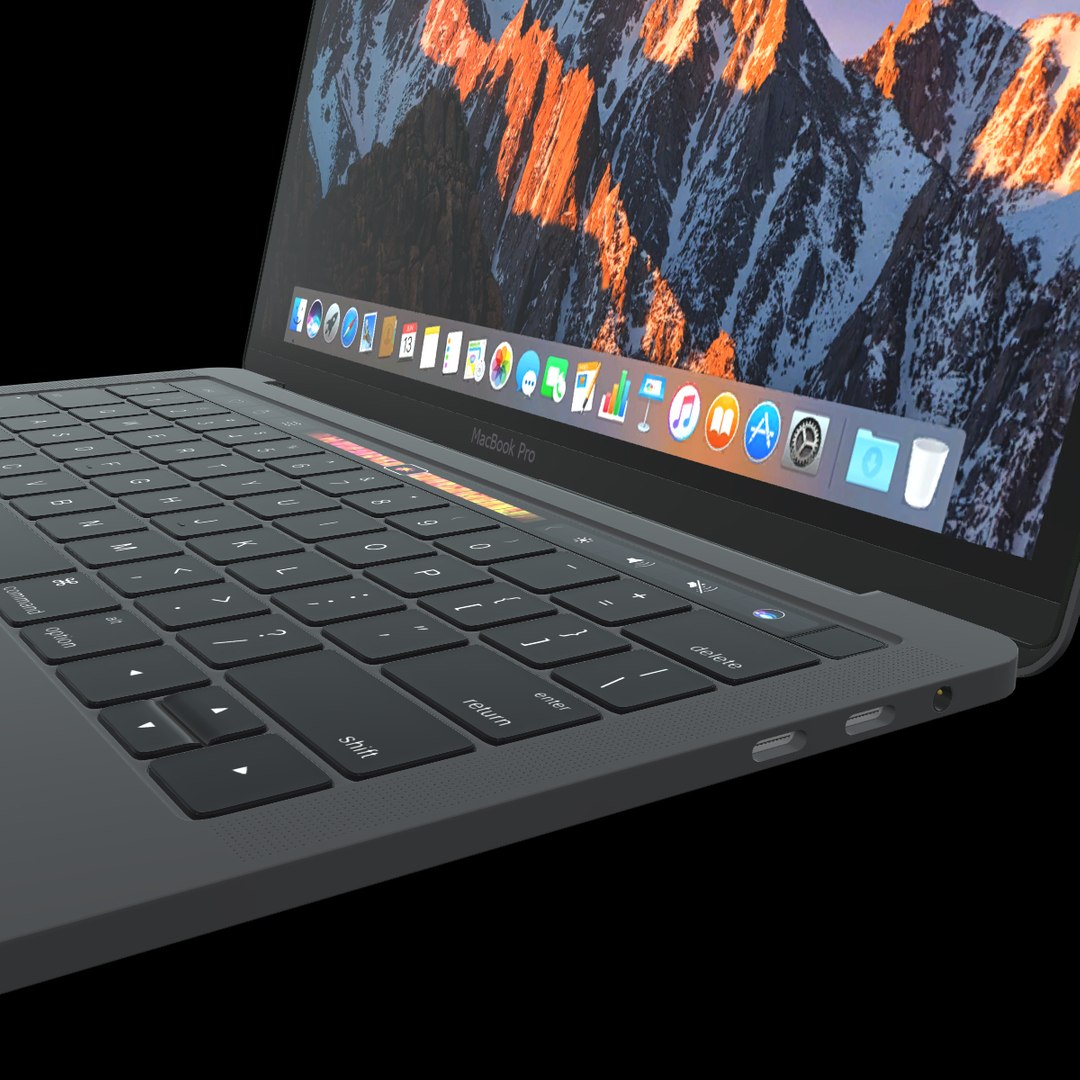 - element macbook pro 3d model