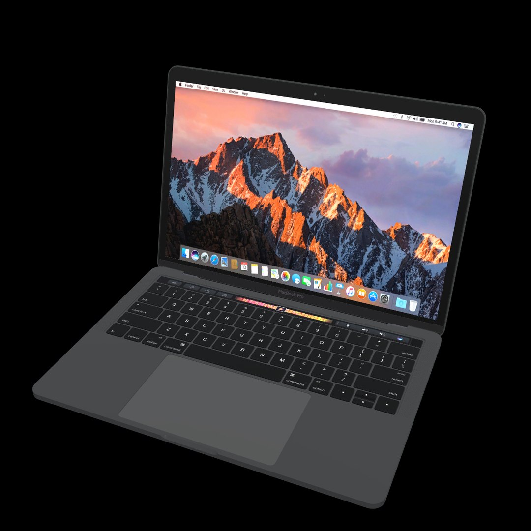 - element macbook pro 3d model