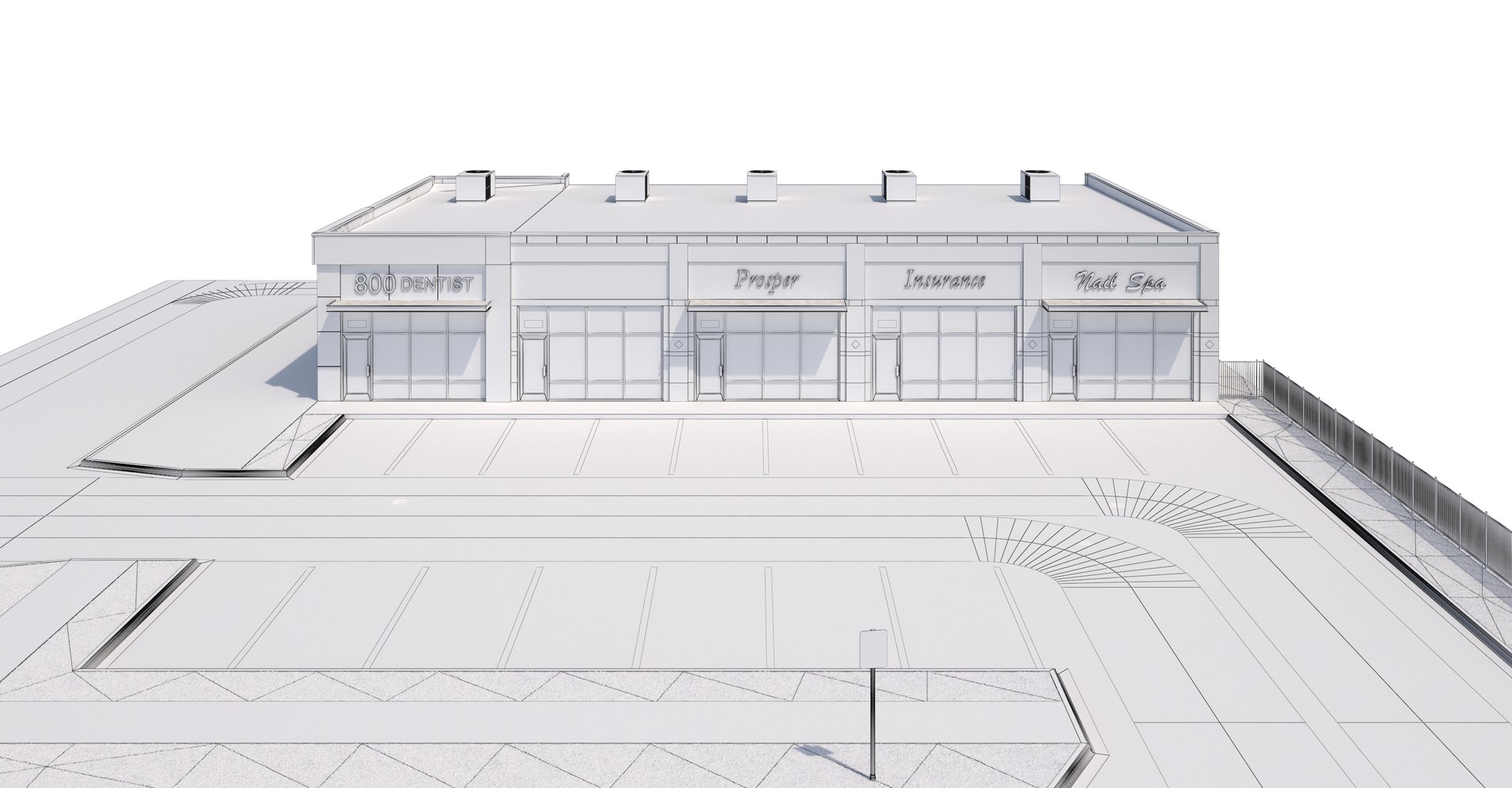 3D Retail Store Model - TurboSquid 1666861